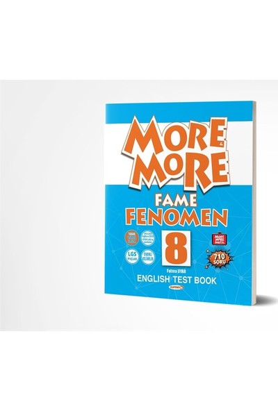 Kurmay Yayınları More&More English 8 FAME Fenomen Kurmay Yayınları More&More English 8 FAME Fenomen
