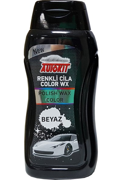 Autokit Renkli Cila Beyaz