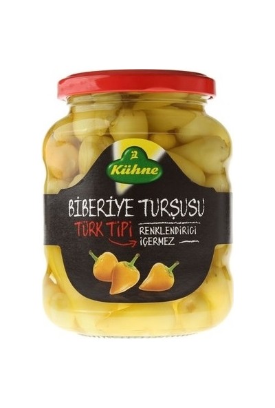 Kühne Biberiye Turşusu 370 ml Kühne Biberiye Turşusu 370 ml