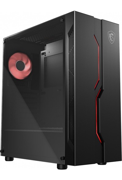MSI MAG VAMPIRIC 010M Temperli Cam 1x Fan RGB ATX Gaming Bilgisayar Kasası MSI MAG VAMPIRIC 010M Temperli Cam 1x Fan RGB ATX Gaming Bilgisayar Kasası