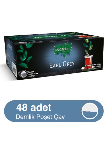 Doğadan Earl grey 48'lik Demlik Poşet (153Gr) Doğadan Earl grey 48'lik Demlik Poşet (153Gr)