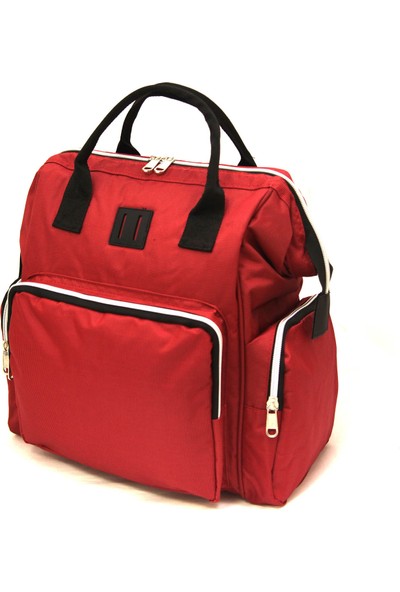Beutel Sweet Mom K600 Kırmızı Anne Bebek Bakım Sırt Çantası
