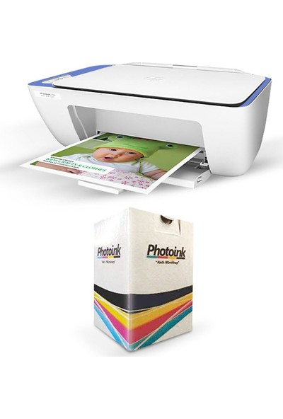 Hp Deskjet 2630 Fotokopi + Tarayıcı Wi-Fi Airprint Yazıcı V1N03B ve Kolay Dolum Setli (F5S40B) Hp Deskjet 2630 Fotokopi + Tarayıcı Wi-Fi Airprint Yazıcı V1N03B ve Kolay Dolum Setli (F5S40B)