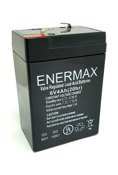 Antenci ENERMAX Akü 6V 4AH