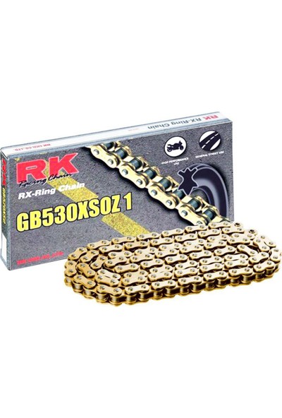 Yamaha FZ 1 N Rk X-Ring Zincir Gb 530 Xso 122L(2006-2014) Yamaha FZ 1 N Rk X-Ring Zincir Gb 530 Xso 122L(2006-2014)
