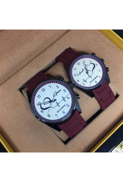 Kubbehan Saatbutik30 Sevgili Çift Saatleri