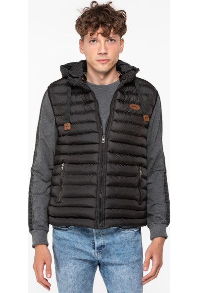 Slazenger Herry Erkek Yelek Siyah