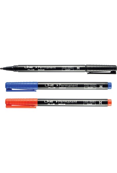 Lıneplus S/ Kırmızı Permanent Kalem 12'Li Lıneplus S/ Kırmızı Permanent Kalem 12'Li
