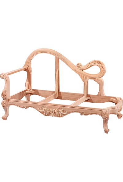 Mobilya Baba 7237 Fil Oymalı Jozefin Cilasız Ahşap Mobilya Baba 7237 Fil Oymalı Jozefin Cilasız Ahşap