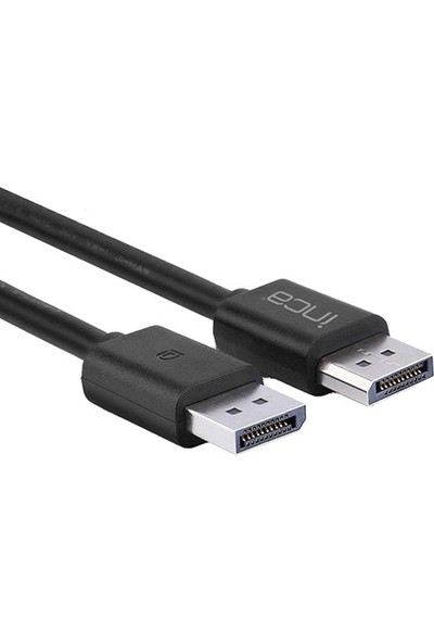 Inca IDPD-02TX Display Port To Display Port 4K Kablo 2 mt Inca IDPD-02TX Display Port To Display Port 4K Kablo 2 mt