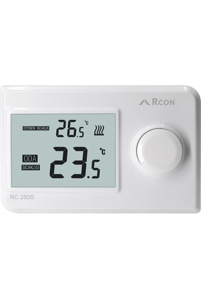 Rcon RC 250S Kablosuz Oda Termostatı Rcon RC 250S Kablosuz Oda Termostatı