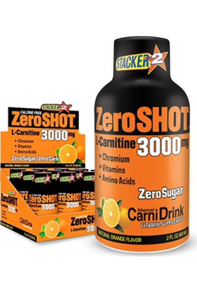 Zero Shot L-Carnitin 3000 Mg 60 ml 12 Shot Thermo Likit Karnitine Zero Shot L-Carnitin 3000 Mg 60 ml 12 Shot Thermo Likit Karnitine