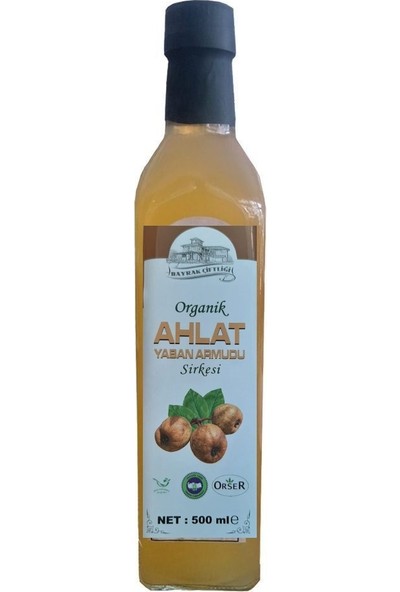 Bayrak Çiftliği Organik Ahlat (Yaban Armudu) Sirkesi 500 ml Bayrak Çiftliği Organik Ahlat (Yaban Armudu) Sirkesi 500 ml