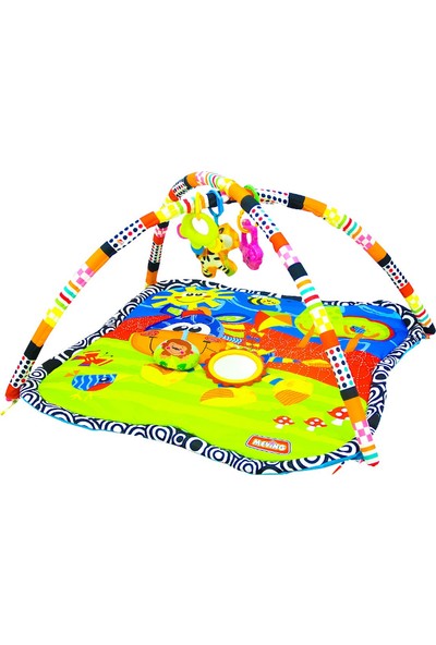 Bircan Aynalı ve Çıngıraklı Oyun Halısı