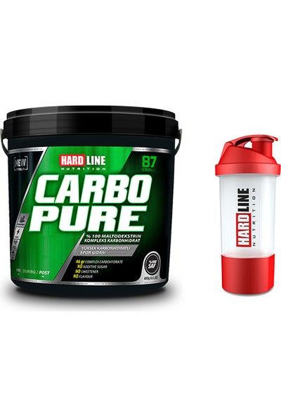 Hardline Nutrition Carbopure 4000 gr + Shaker. Hardline Nutrition Carbopure 4000 gr + Shaker.