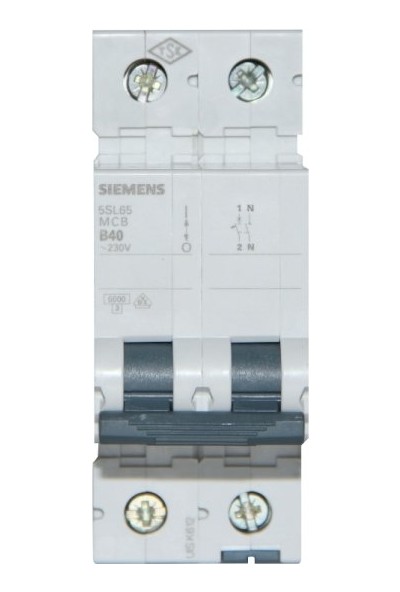 Siemens Bir Faz Ve Nötr Kesmeli 40 Amper B Tipi 6KaOtomatik Sigorta Siemens Bir Faz Ve Nötr Kesmeli 40 Amper B Tipi 6KaOtomatik Sigorta
