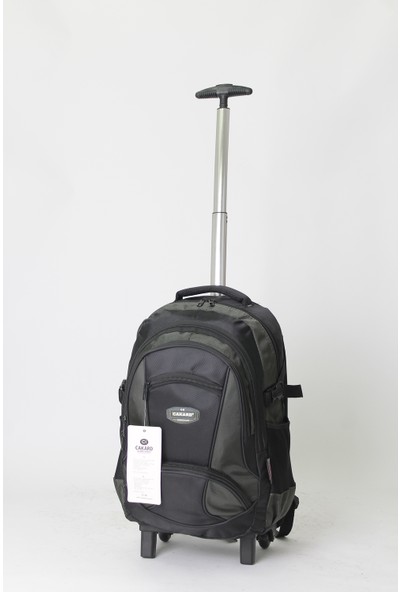 Cakard Çekçekli Laptop Bölmeli Sırt Çantası 4018 Ç-2 Haki Cakard Çekçekli Laptop Bölmeli Sırt Çantası 4018 Ç-2 Haki