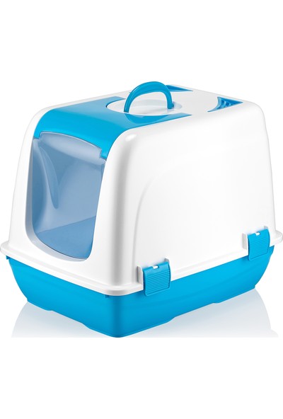 Şen Kapalı Kedi Tuvaleti