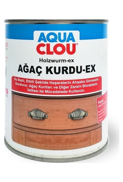 Clou Su Bazlı Ahşap Kurt Dökücü/Temizleyici 750 Ml
