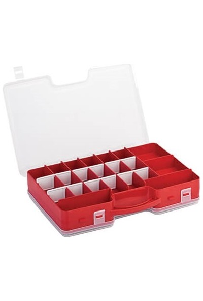 Hipaş Plastik - 44 Bölmeli Kapaklı Organizer Kutu - 844 Hipaş Plastik - 44 Bölmeli Kapaklı Organizer Kutu - 844