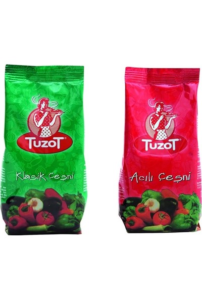 Tuzot Klasik+Acılı Çeşni 200 gr
