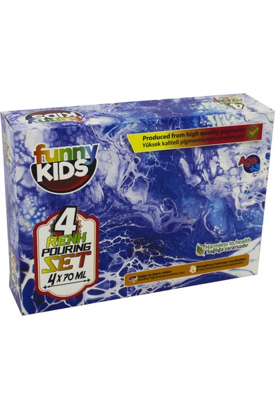 Funny Kids Pouring Set 4X70ML.