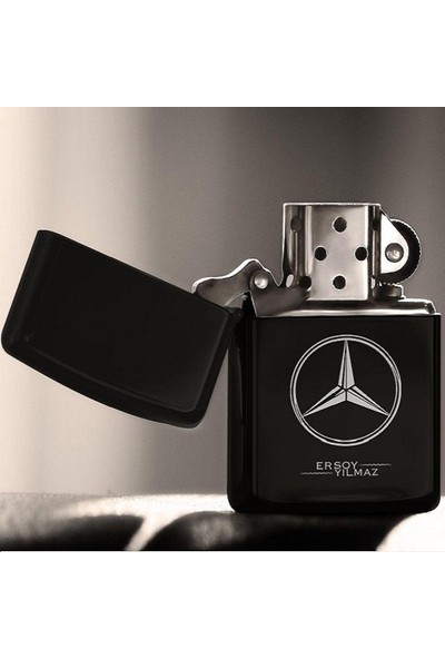 TendBOX İsme Özel Mercedes-Benz Araç Logolu Çakmak TendBOX İsme Özel Mercedes-Benz Araç Logolu Çakmak