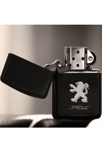 TendBOX İsme Özel Peugeot Araç Logolu Çakmak