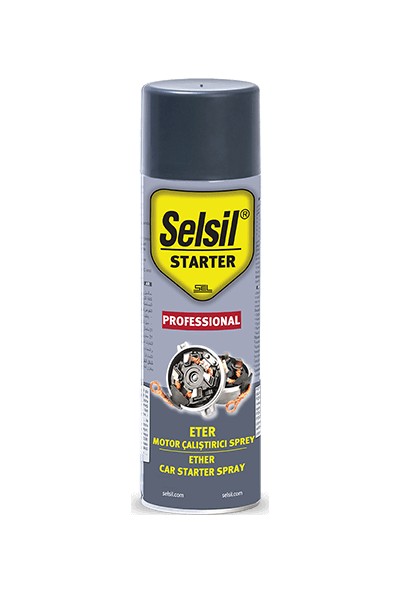 Selsil Eter Motor Çalıştırıcı Bakım Sprey 200 ml Selsil Eter Motor Çalıştırıcı Bakım Sprey 200 ml