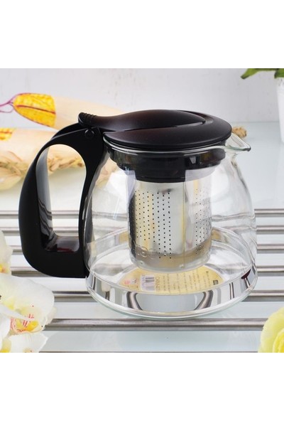 Tohana Cam THN81500 Süzgeçli Cam Demlik 1500 ml