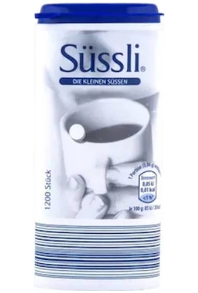 Süssli Tatlandırıcı 1200'lü