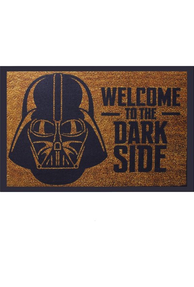 Myfloor Welcome To The Dark Side Baskı Kauçuk Kapı Önü Paspası Myfloor Welcome To The Dark Side Baskı Kauçuk Kapı Önü Paspası