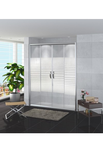 Durul Duşakabin İki Duvar Arası 2 Sabit + 2 Kayar Ön Cephe Duş Teknesiz 169 x 180 cm Durul Duşakabin İki Duvar Arası 2 Sabit + 2 Kayar Ön Cephe Duş Teknesiz 169 x 180 cm
