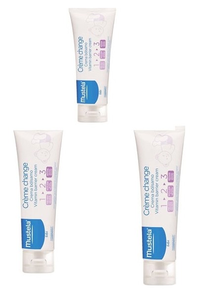 Mustela Vitamin Barrier 1 - 2 - 3 Cream 3 x 50 ml Mustela Vitamin Barrier 1 - 2 - 3 Cream 3 x 50 ml