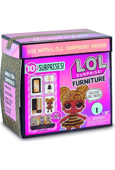 L.O.L. Surprise L.O.L. Bebek ve Mobilya Oyun Seti - Boutique