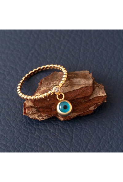 Goldstore 14 Ayar Altın Göz Yüzük GRF43952