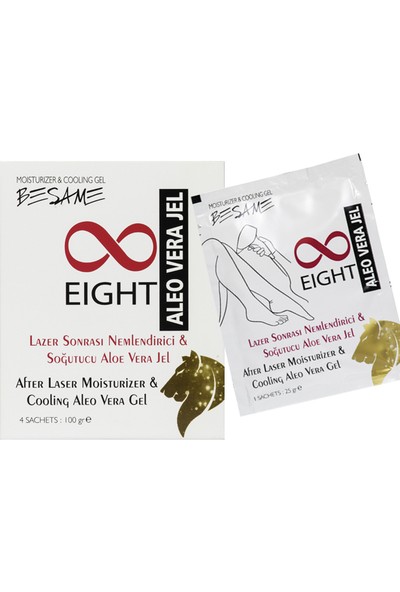 Besame Lazer sonrası Nemlendirici & Soğutucu Aloe Vera jel