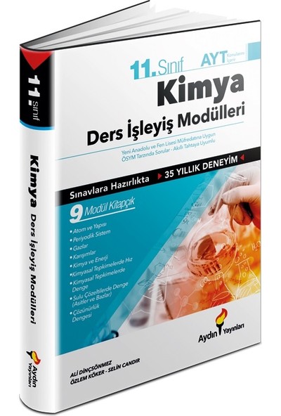 Aydın Yayınları 11. Sınıf Kimya Ders İşleyiş Modülleri Aydın Yayınları 11. Sınıf Kimya Ders İşleyiş Modülleri
