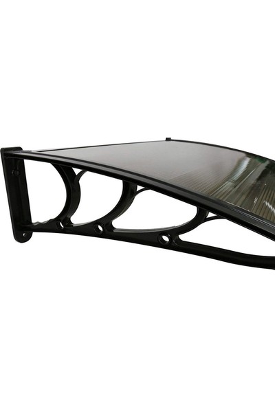 Sislon Kapı Üstü Pratik Sundurma 150 x 100 cm Siyah Sislon Kapı Üstü Pratik Sundurma 150 x 100 cm Siyah