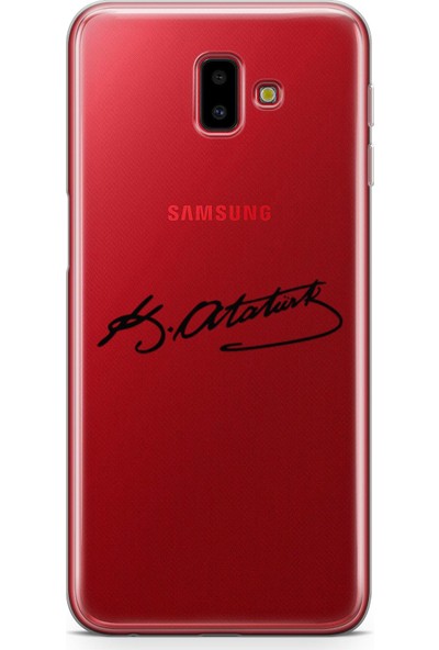 Lopard Samsung Galaxy J6 Plus Kılıf Silikon Arka Kapak Koruyucu Atatürk İmzası Desenli Lopard Samsung Galaxy J6 Plus Kılıf Silikon Arka Kapak Koruyucu Atatürk İmzası Desenli
