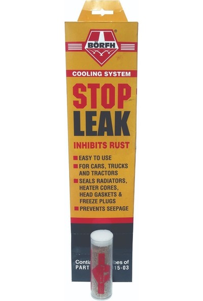 Börfh Radyatör Kaçak Giderici Toz 15 gr