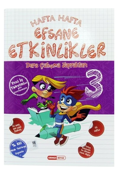 Kırmızı Beyaz 3. Sınıf Efsane Set