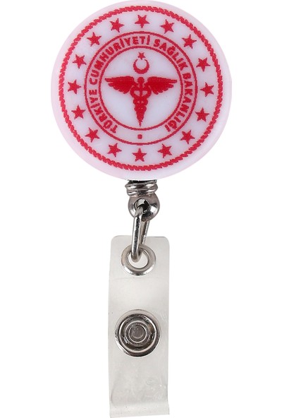 Nur Ortopedi Sağlık Bakanlığı Temalı Yoyo Yaka Kartlığı