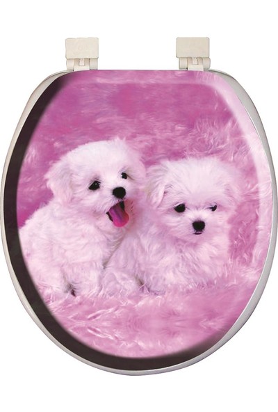 Softy Classic Desenli Yumuşak Klozet Kapağı