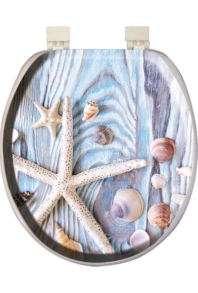 Softy Classic Desenli Yumuşak Klozet Kapağı