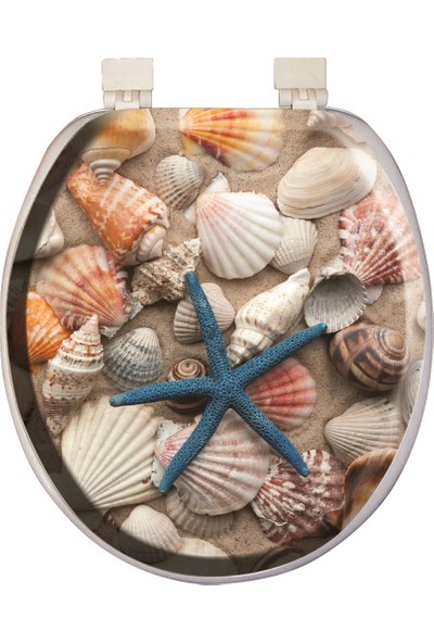 Softy Classic Desenli Yumuşak Klozet Kapağı