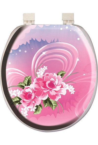 Softy Classic Desenli Yumuşak Klozet Kapağı