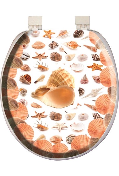 Softy Classic Desenli Yumuşak Klozet Kapağı