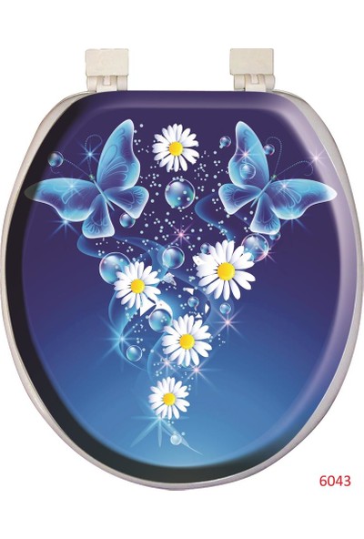 Softy Classic Desenli Yumuşak Klozet Kapağı