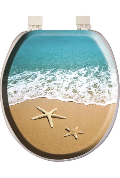 Softy Classic Desenli Yumuşak Klozet Kapağı